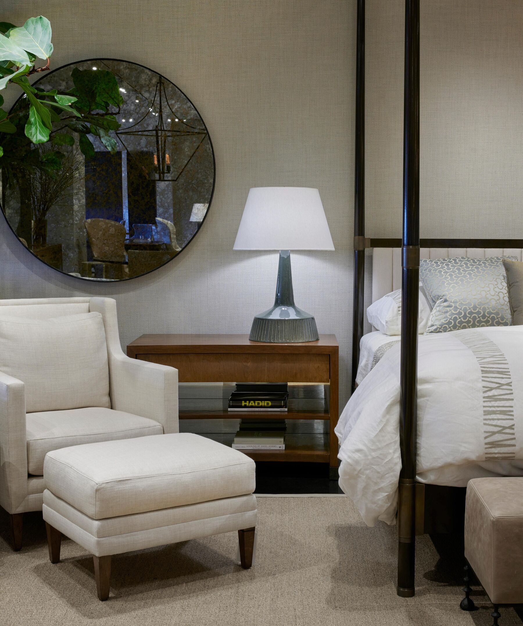 Piedmont Mirror round, medium | Gregorius Pineo